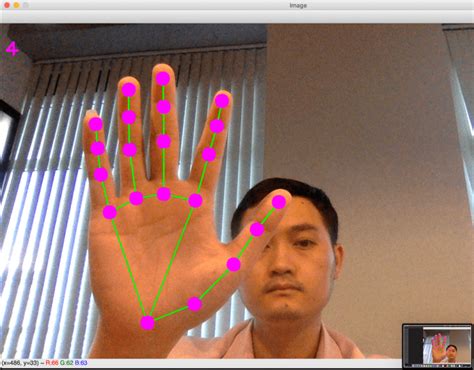Nhận diện chuyển động cử chỉ bàn tay với OpenCV Hand Tracking