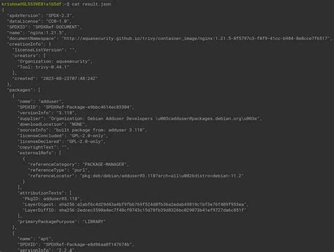 Identification Of Vulnerable Images And Files Using Sbom With Trivy Hackernoon