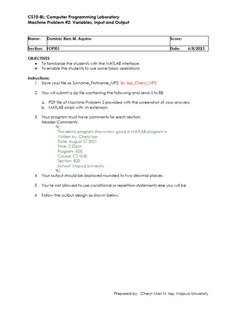 Aquino Dominic Bien Mp2 Pdf Computer Keyboard Office Equipment