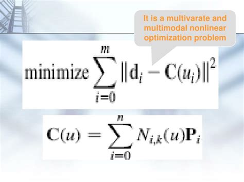 Ppt Knot Placement In B Spline Curve Approximation Powerpoint
