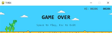 Github Lucthienphong Dino Chrome Emulate The Chrome Dino Game By With Colorful