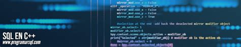 Sql En C Programar Sql