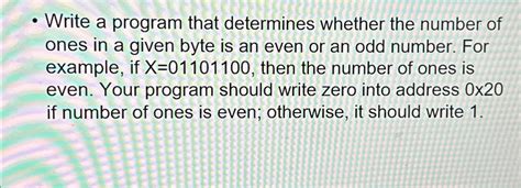 Solved Write A Program That Determines Whether The Number