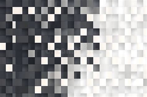 Abstract Grayscale Pixelated Background Stock Illustration Illustration Of Abstract Modern