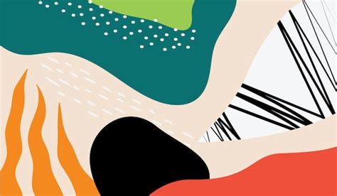 Premium Vector Various Shapes Abstract Modern Background Vector Design