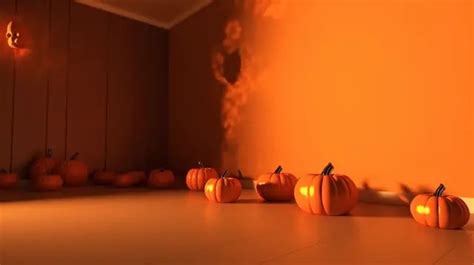 보라색 일러스트와 함께 할로윈 호박 오렌지 3d 스탠드 배경 주황색 연단 3d 스튜디오 제품 배경 배경 일러스트 및 사진 무료 다운로드 Pngtree