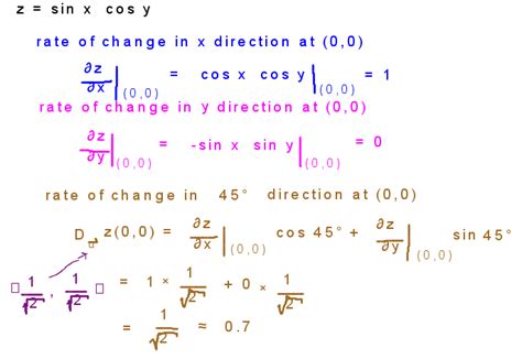 Geneseo Math 223 01 Directional Derivatives