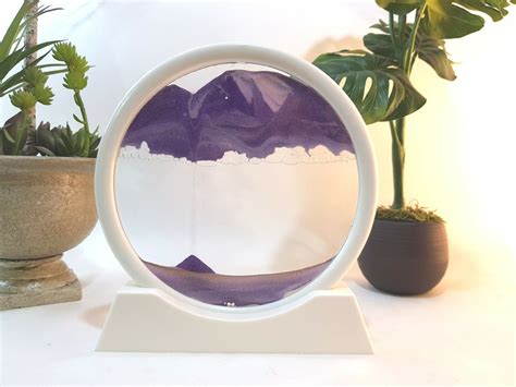 Kumdan Manzaralar Kum Sanatı Masa üstü Tablo