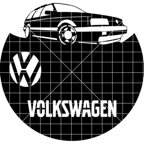 🚗 Volkswagen For Laser Cutting On Vinyl Record Dxf File・ Dxf File For Cnc Machining Laser
