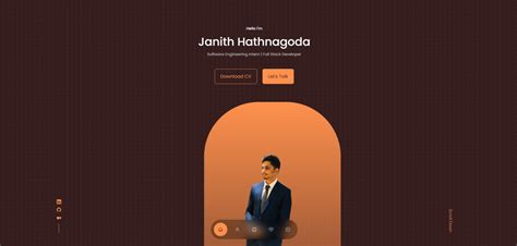 Janith Hathnagoda On Linkedin Webdevelopment Reactjs Css3 Portfolio Coding