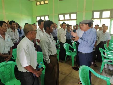 ပဲခူးတိုင်းဒေသကြီးဝန်ကြီးချုပ် ဦးမျိုးဆွေဝင်း လက်ပံတန်းမြို့နယ် ဆောင်းသီးနှံအထွက်နှုန်းကောင်း မ