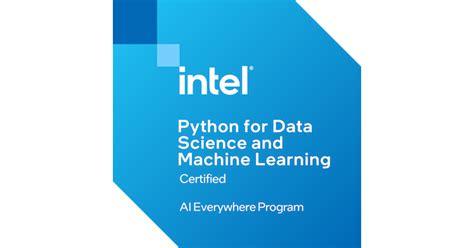 Ai Everywhere Python For Data Science And Machine Learning Credly