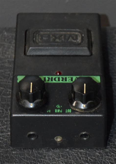 MXR M 164 Commande Overdrive Effect Pedal Used The Guitar Hangar
