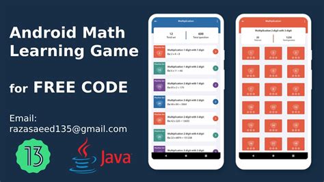 Free Math Learning Quiz Game Source Code Java Sdk 33