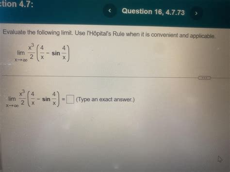 [university Calculus 1 Lhôpitals Rule] How To Simplify And Solve This Very Stuck R