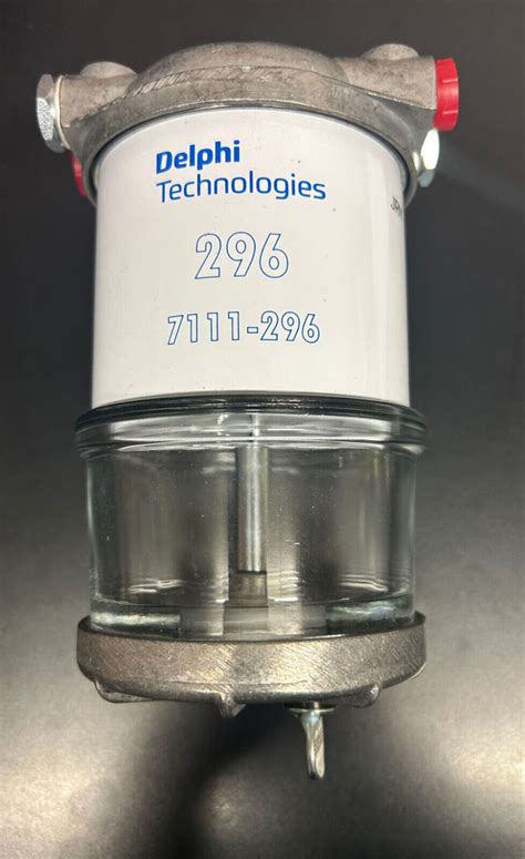 Delphi Deep Bowl Water Trap 12 Unf Ports With Metal Drain Plug Rd Diesels