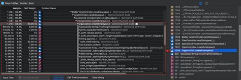Using Xcode 10 Instruments Time Profiler Template To Optimize Swift 4