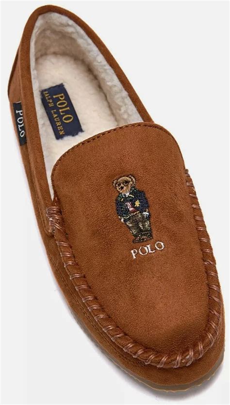 Polo Ralph Lauren Americana Bear Slippers All Shoes Mens 53 Off