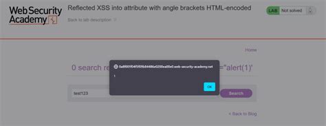 Ive Completed The Reflected Xss Into Attribute With Angle Brackets Html Encoded Lab On