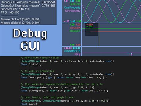 debuggui graph gui tools unity asset store