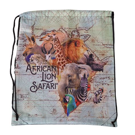 Drawstring Backpack Multi Safari Outfitters