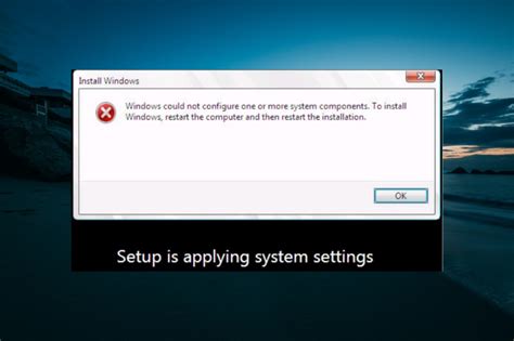 Fix Windows Could Not Configure One Or More Components
