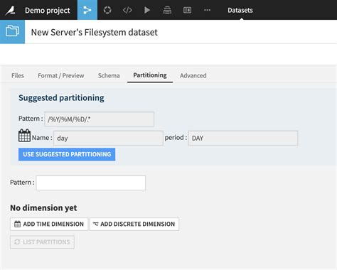Partitioning Files Based Datasets Dataiku DSS 13 Documentation