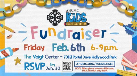 Weekday School 2026 Fundraiser Alamo Heights United Methodist Church