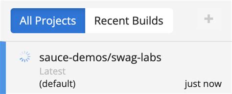 Visual E2e Testing Setup And Quickstart Sauce Labs Documentation