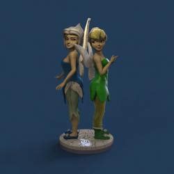 Tinker Bell Periwinkle D Models Page STLFinder