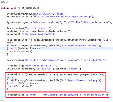 How To Include Screenshots In Reportng Report My Space
