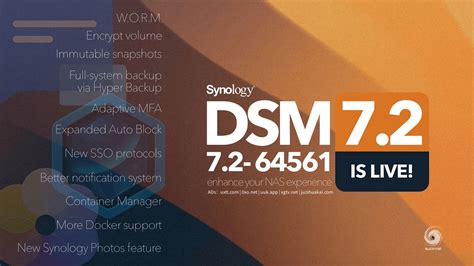 J1900工控机群晖DS3617xs升级到DSM 7 2 64561正式版 歲月留聲