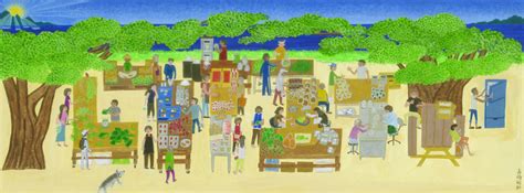 やんばるマーケット用イラスト 山崎紀和
