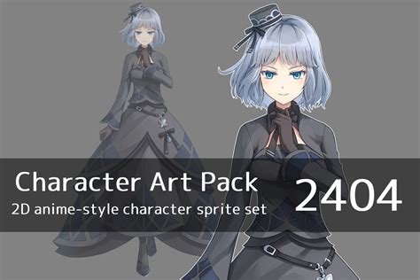 Character Art Pack 2404 6 Expressions 2d Characters Unity Asset