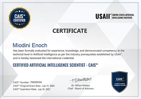 Artificial Intelligence Certification Ai Certification Usaii®