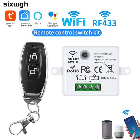 Tuya WiFi Smart Switch Wireless Switch Support Smart Life APP Control Shopee Malaysia