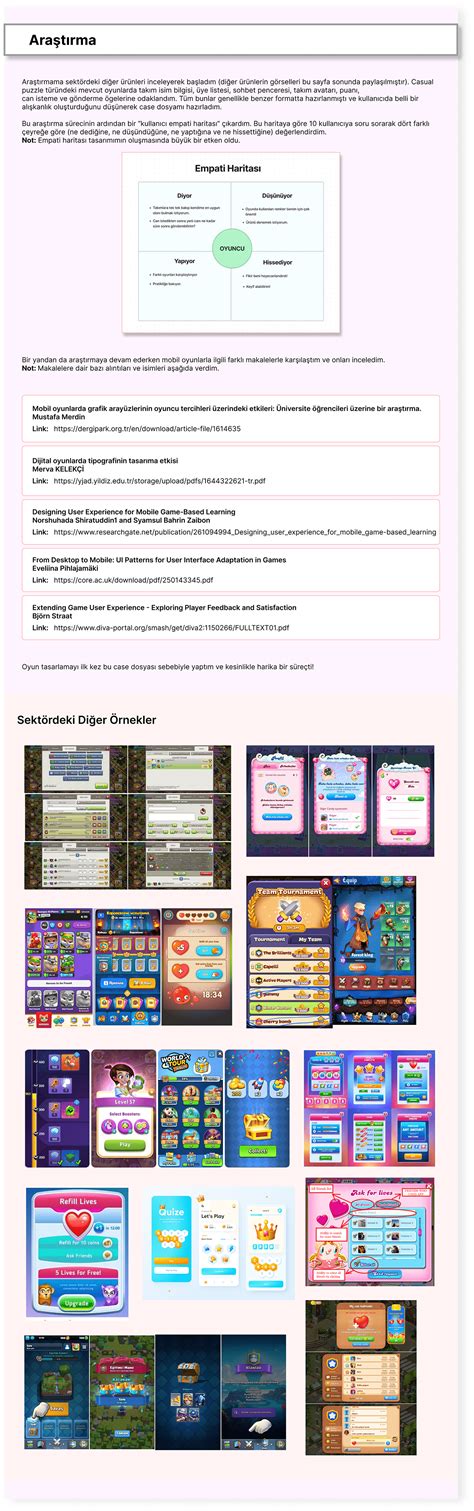 Mobile Game Case Study On Behance