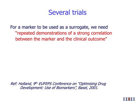 Ppt Statistical Challenges In The Validation Of Surrogate Endpoints