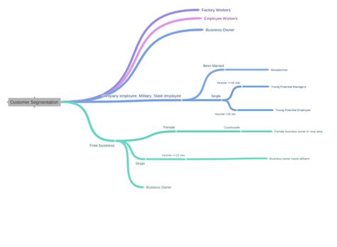 Customer Segmentation Coggle Diagram
