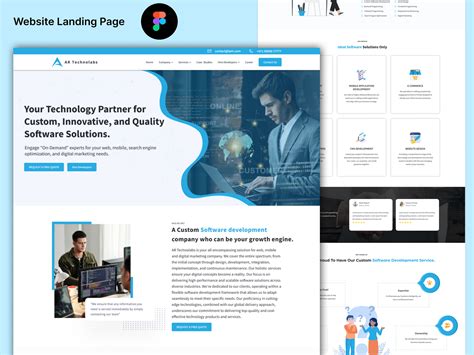 Ar Technolabs Website By Savani Abhay On Dribbble
