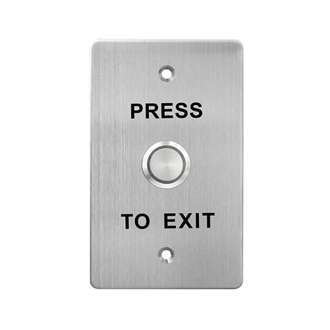 Press Exit Button Door Access Control