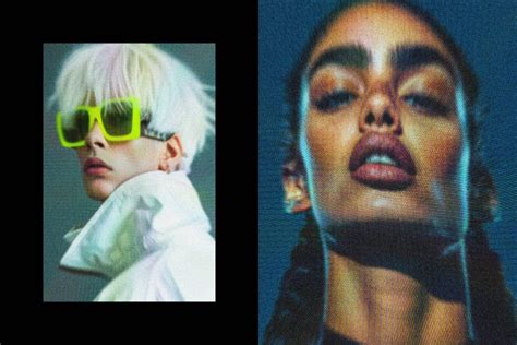 Screen Flicker Photo Effect