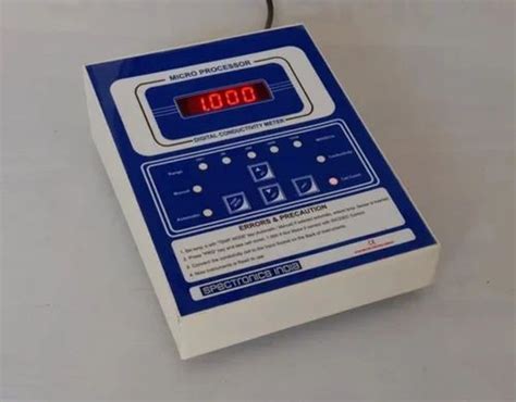 Microprocessor Conductivity Meter At ₹ 5800 Piece New Delhi Id 2856322227462
