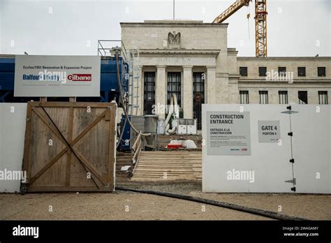 Washington Usa Th Jan A General View Of The U S Federal Reserve Marriner S Eccles