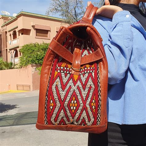 Medium Kilim Travel Bag Briefcase Kilim Duffel Bag Kilim Weekender