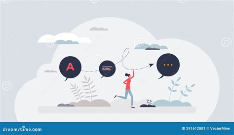 communication evolution cartoon vector 110735763