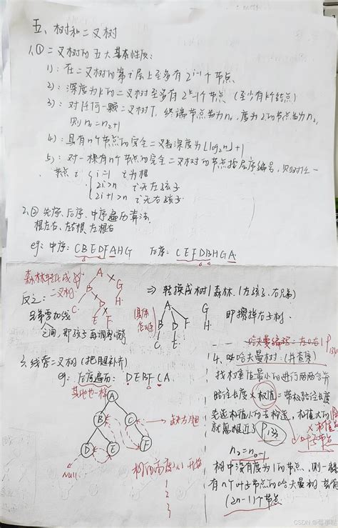 数据结构与算法（基础知识点总结） Csdn博客