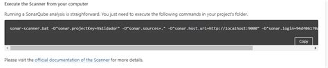 No Execute Sonnar Scanner Sonarqube Server Community Build Sonar Community