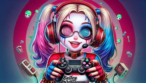 Harley As A Hypnotized Streamer 4 By Ailuffy On Deviantart