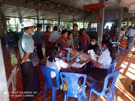 ကြည့်မြင်တိုင်မြို့နယ်တွင် ပန်းခင်းစီမံချက်ဖြင့် အိမ်ထောင်စုလူဦးရေစာရင်းနှင့် နိုင်ငံသားစိစစ